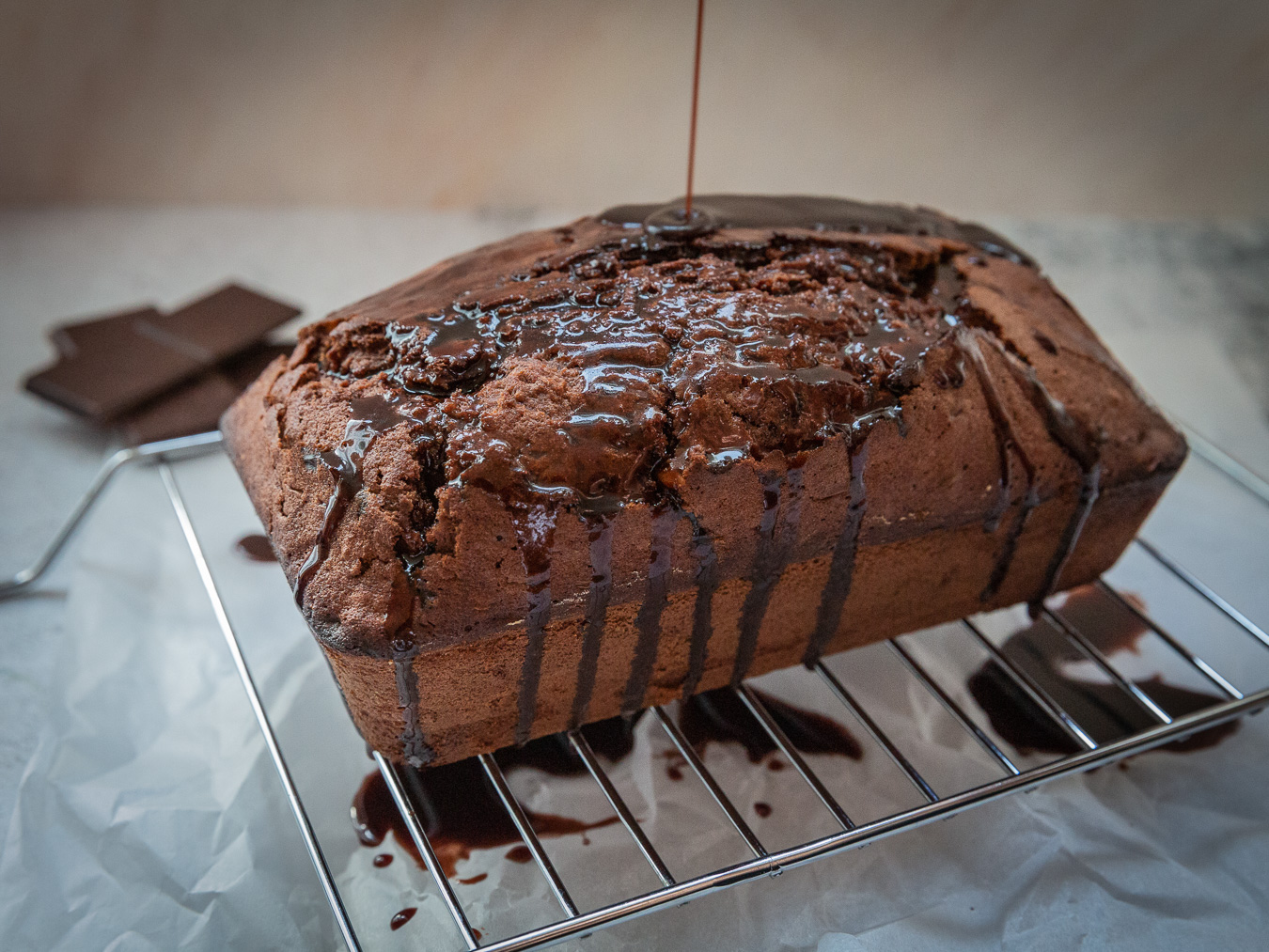 Murzynek (Polish chocolate cake) - Uncommonly Delicious