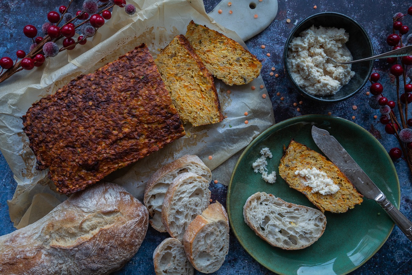 Red Lentil Vegetarian Pate - Uncommonly Delicious
